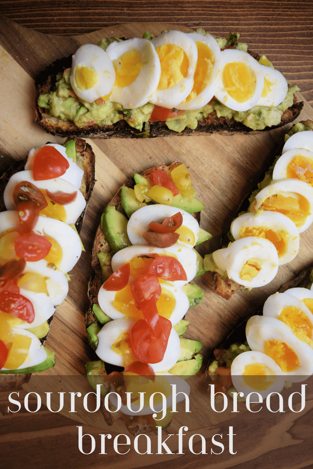 Sourdough Bread Breakfast Recipe with Egg and Avocado - Idie's Farm