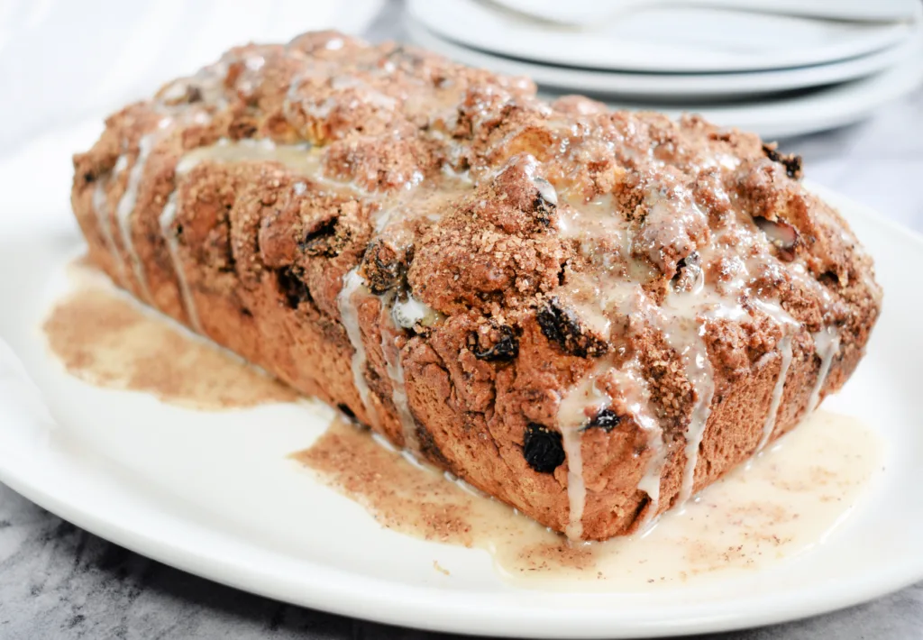 Discard Sourdough Cinnamon Raisin Quick Bread Recipe - Idie's Farm