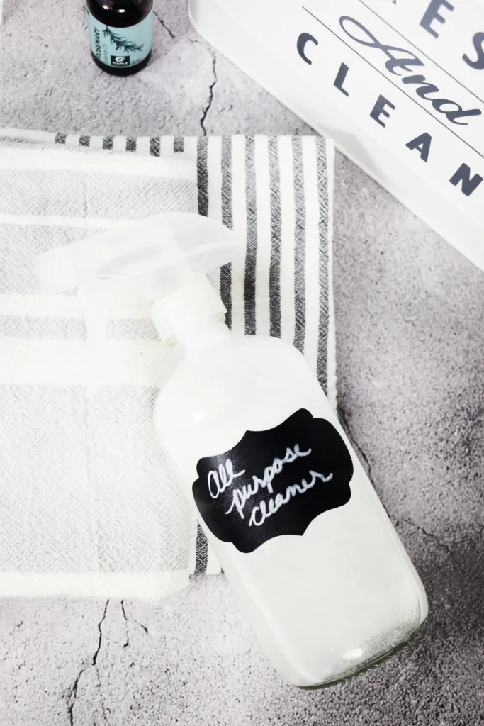Simple Homemade Non-Toxic All-Purpose Cleaning Spray - Idie's Farm