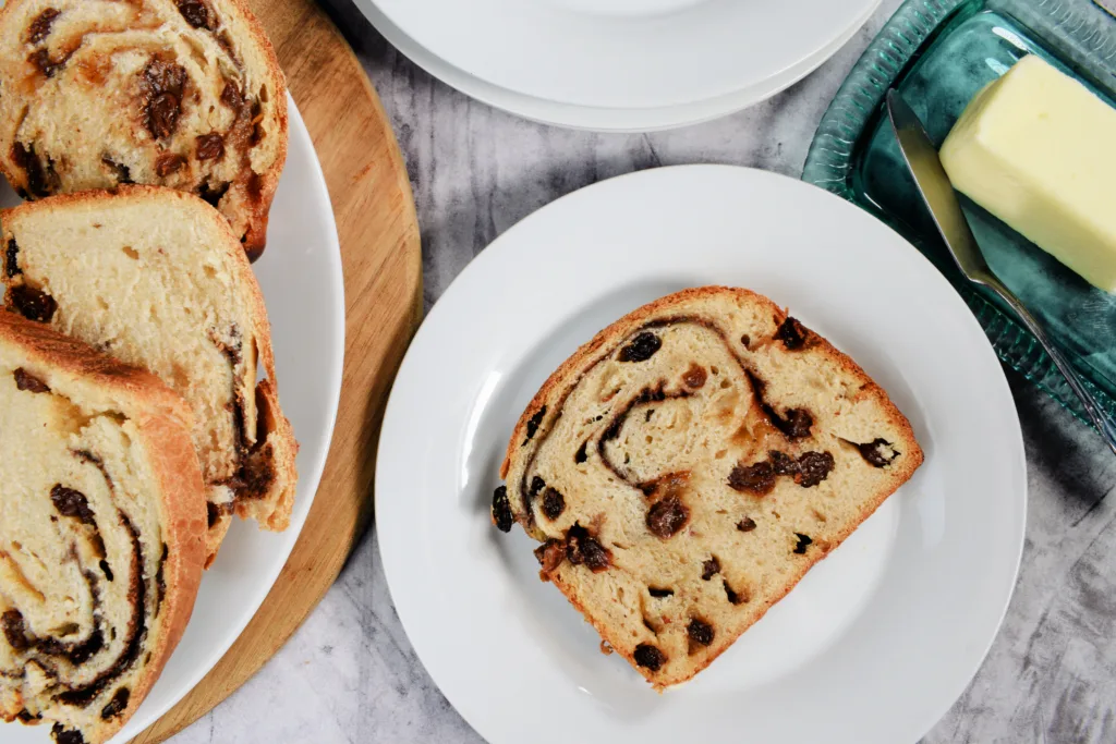 Sourdough Cinnamon Raisin Bread (Stand Mixer Recipe) - Idie's Farm