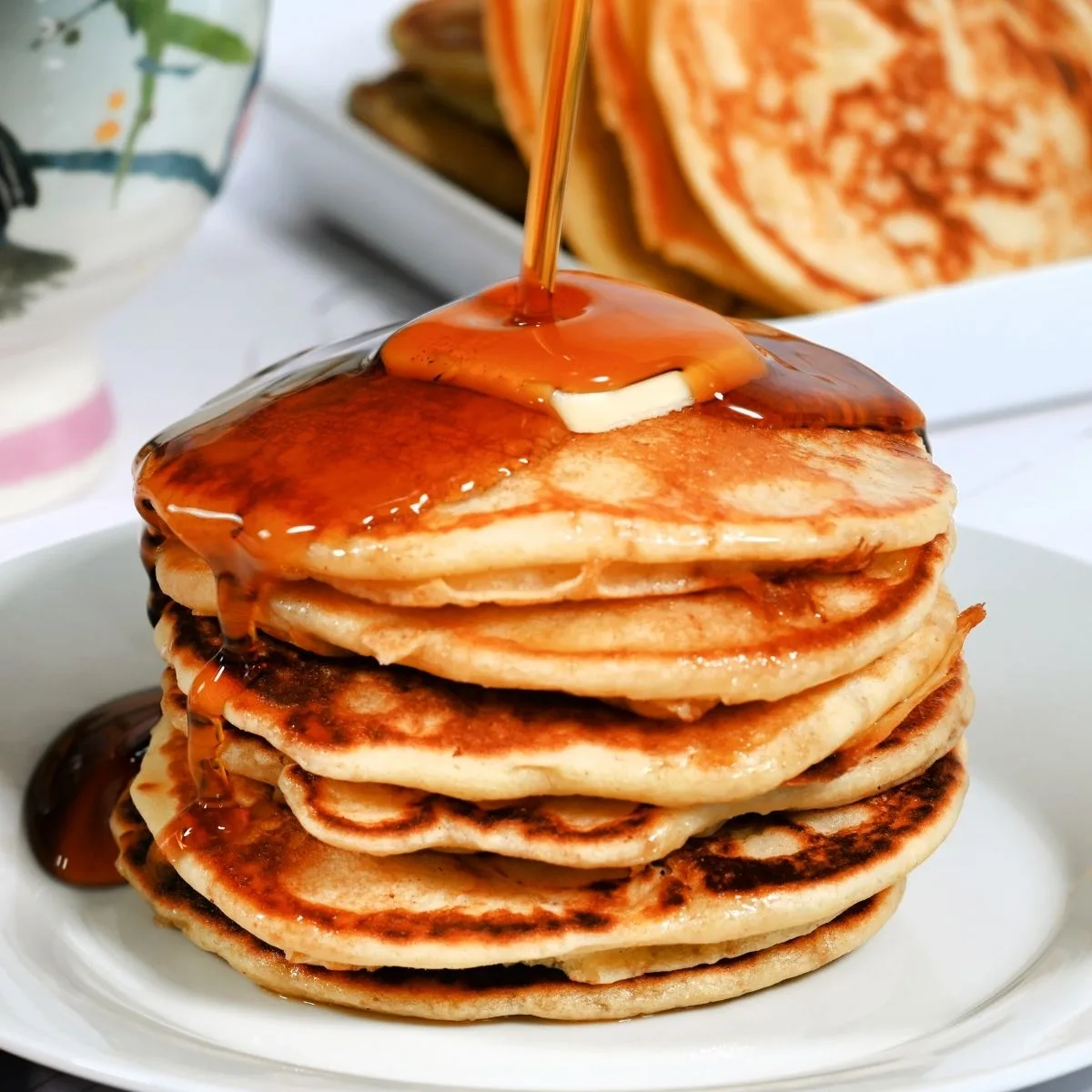 The Best Fluffy Sourdough Pancake Discard Recipe - Idie's Farm