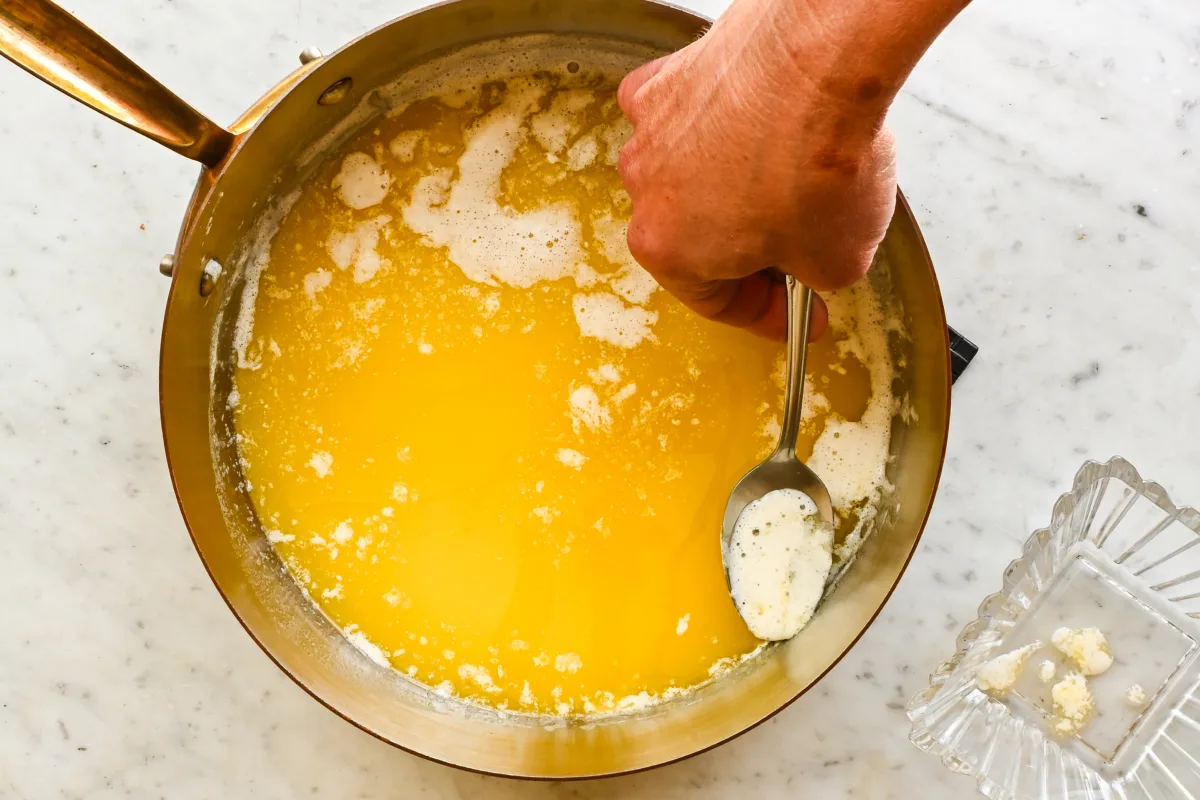 How to Make Ghee from Butter (Easy Traditional Method) - Idie's Farm