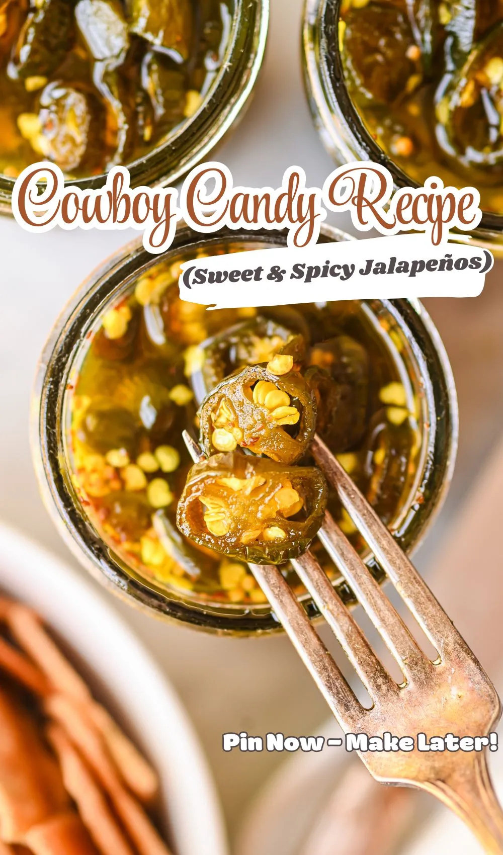 Easy Cowboy Candy Recipe (Sweet & Spicy Candied Jalapeños) - Idie's Farm