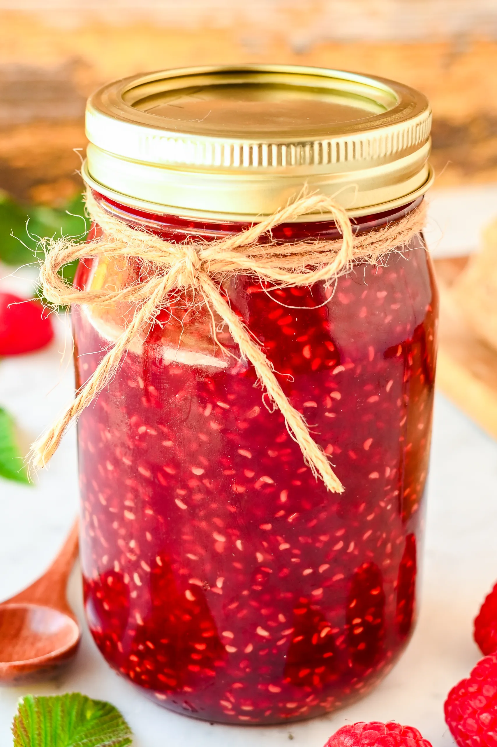 Homemade Raspberry Jam (Easy, No Pectin Needed!) - Idie's Farm