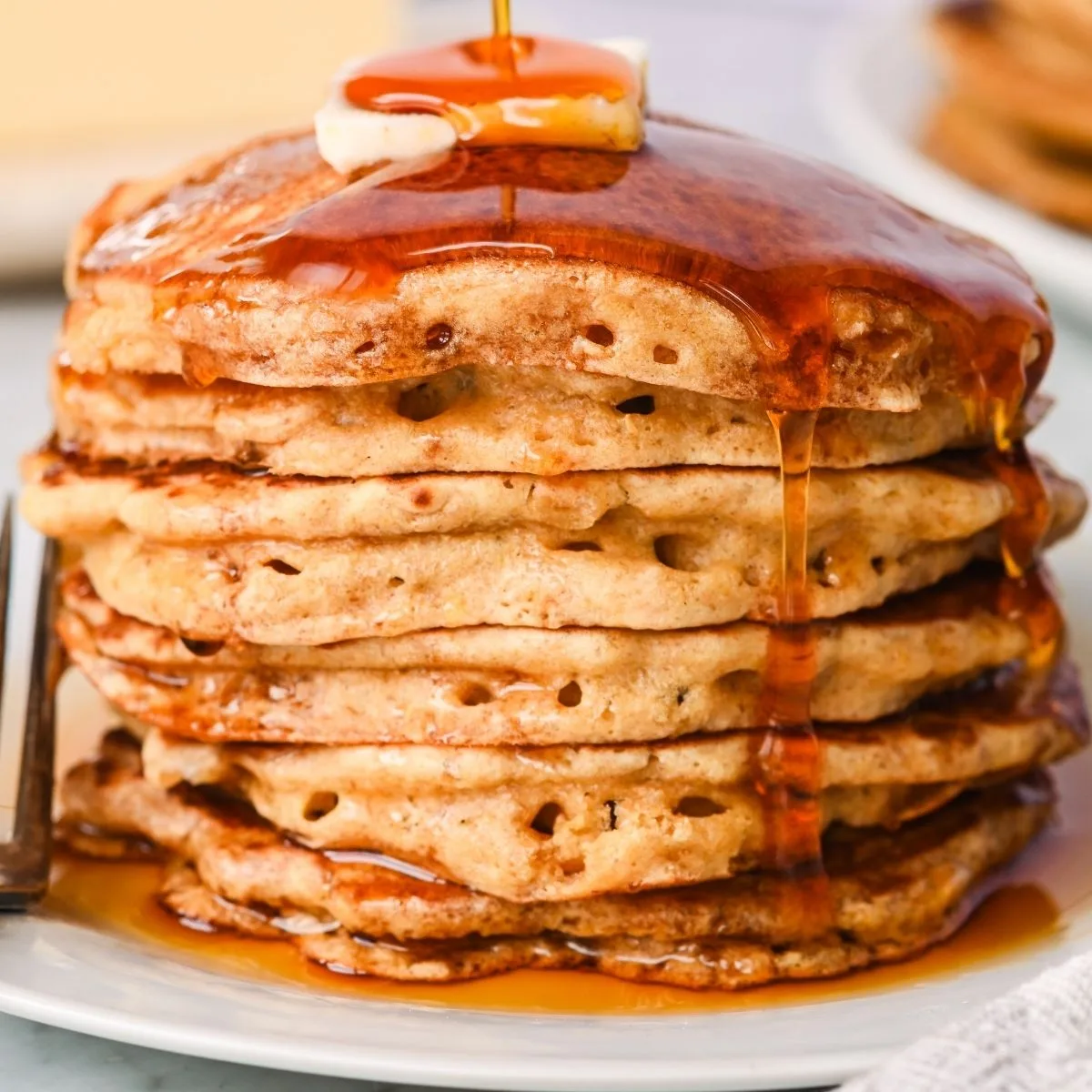Whole Wheat Pancakes Recipe with Fresh Milled Flour and Sourdough ...